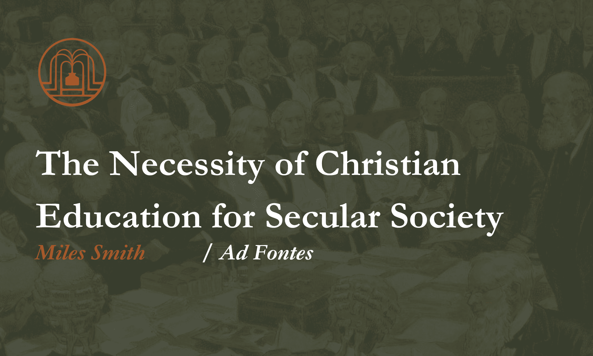 The Necessity of Christian Education for Secular Society: Bishop Otey's ...