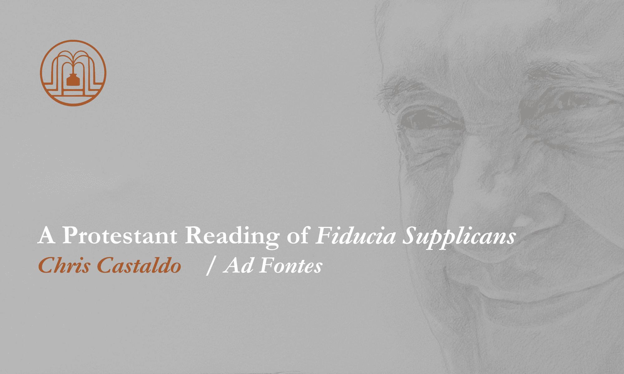 A Protestant Reading of "Fiducia Supplicans" - Ad Fontes